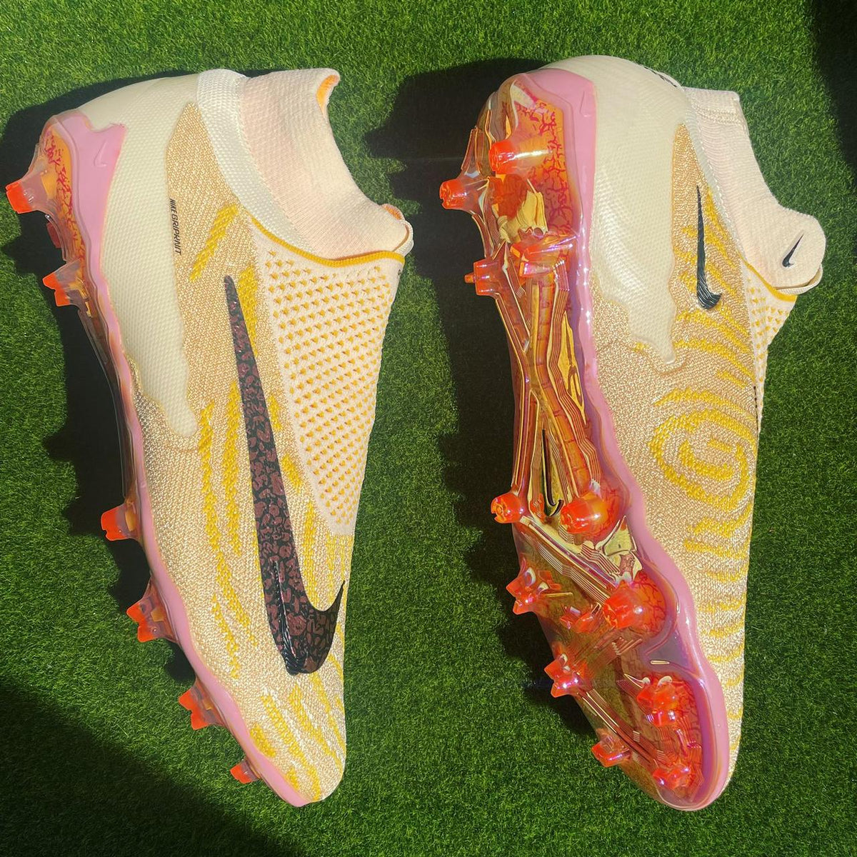 Chuteira Campo Nike Phantom gx laranja – Vilas Store
