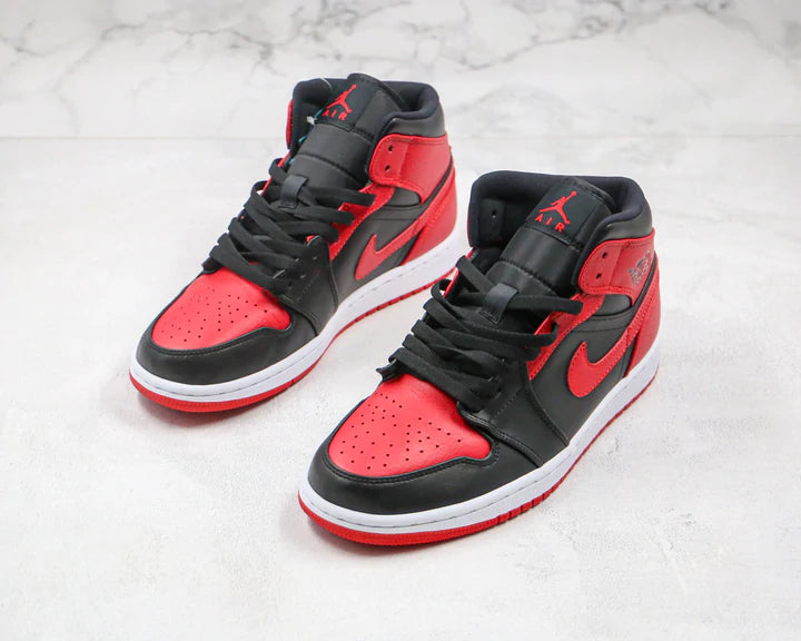Tênis Nike Air Jordan 1 Mid Reverse Bred – Vilas Store