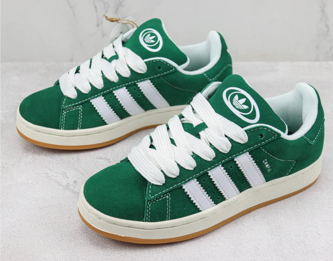 Adidas Campus 00s Dark Green Cloud White – Vilas Store