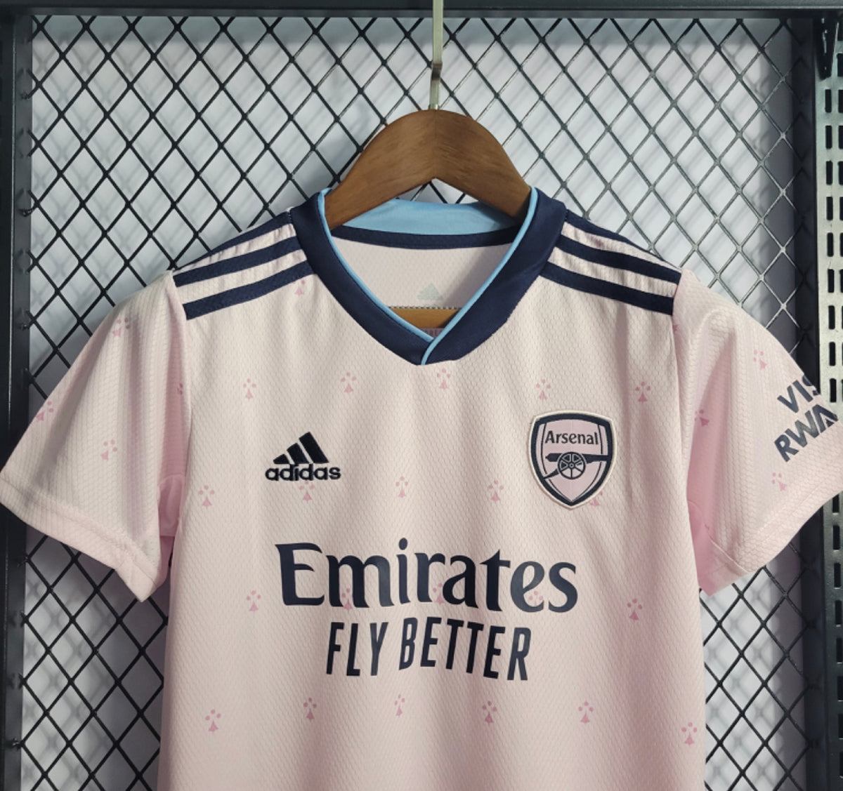 camisa blusa Infantil Arsenal Rosa lançamento – Vilas Store